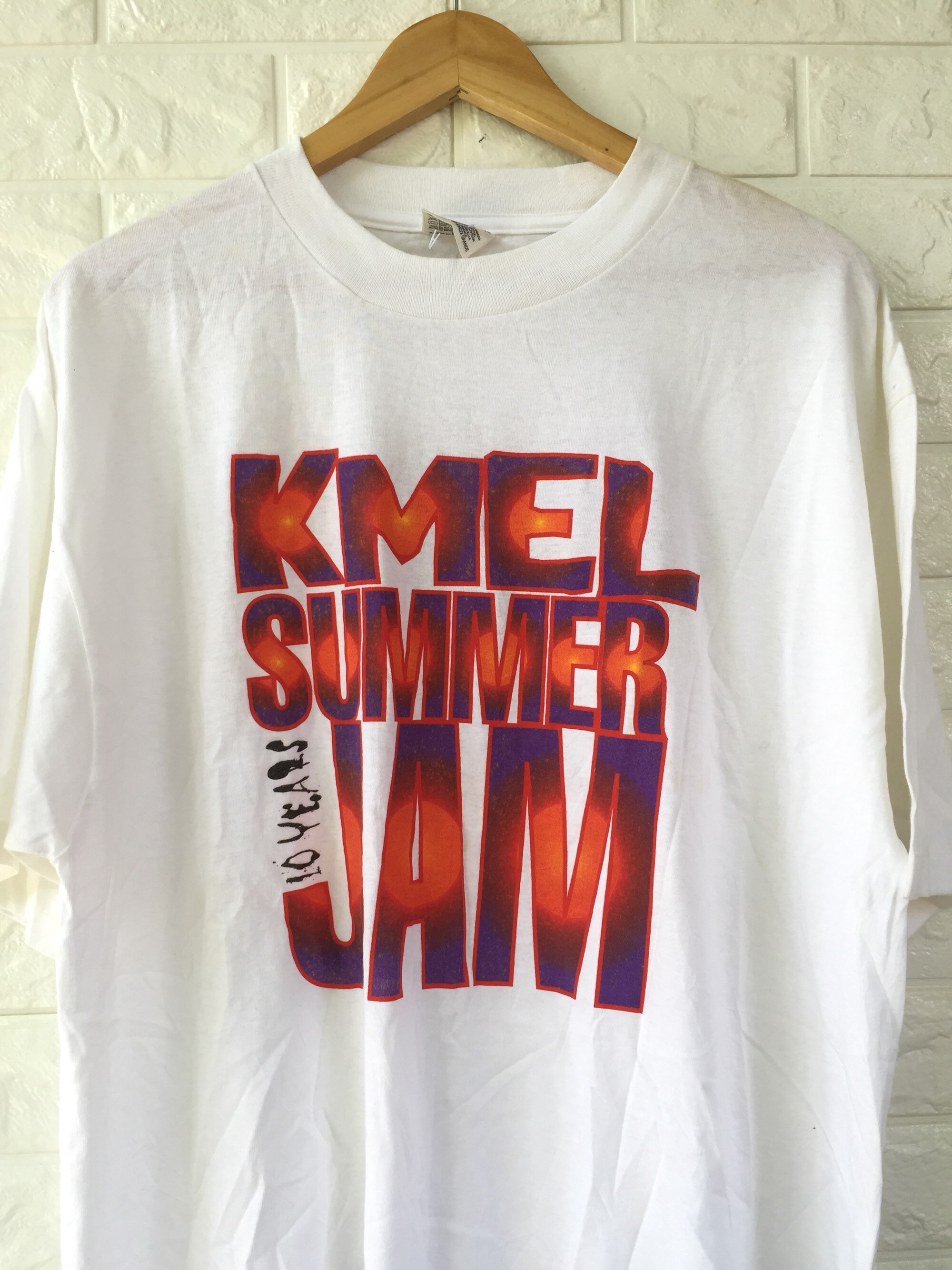 Vintage KMEL JAM Summer Tshirt Sz XL Hip Hop Concert Snoop Dog - Etsy