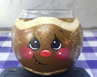 Gingerbread Wine Glass - Etsy