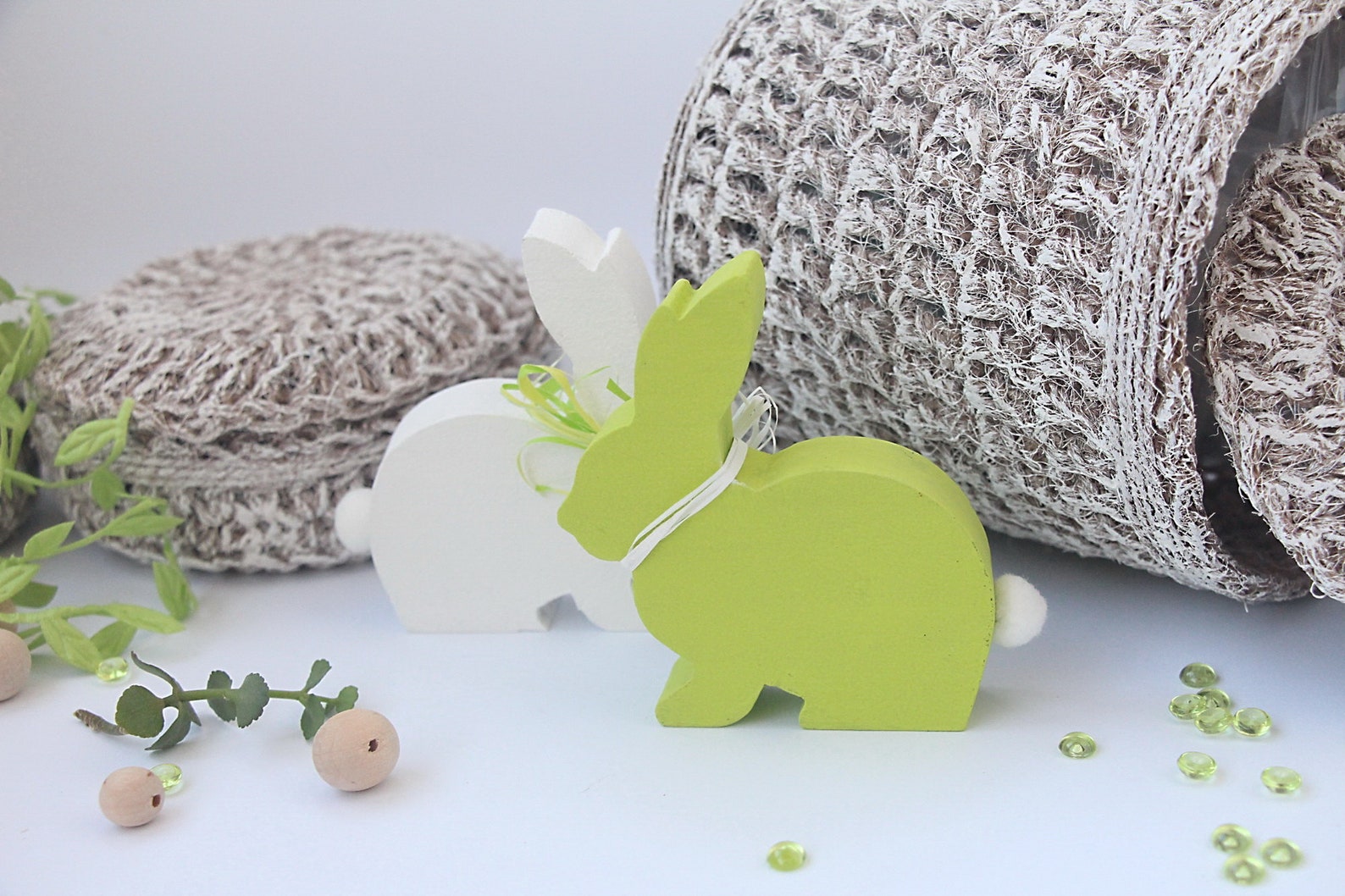 Easter Wooden Bunny. Spring Easter Decor. Primitive Easter - Etsy