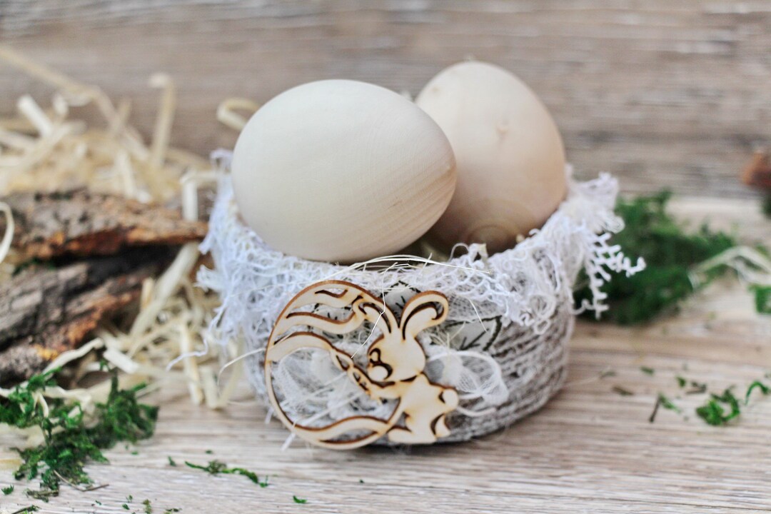Decorative Jute Baskets. Easter Table Decor. Crochet Easter Basket ...