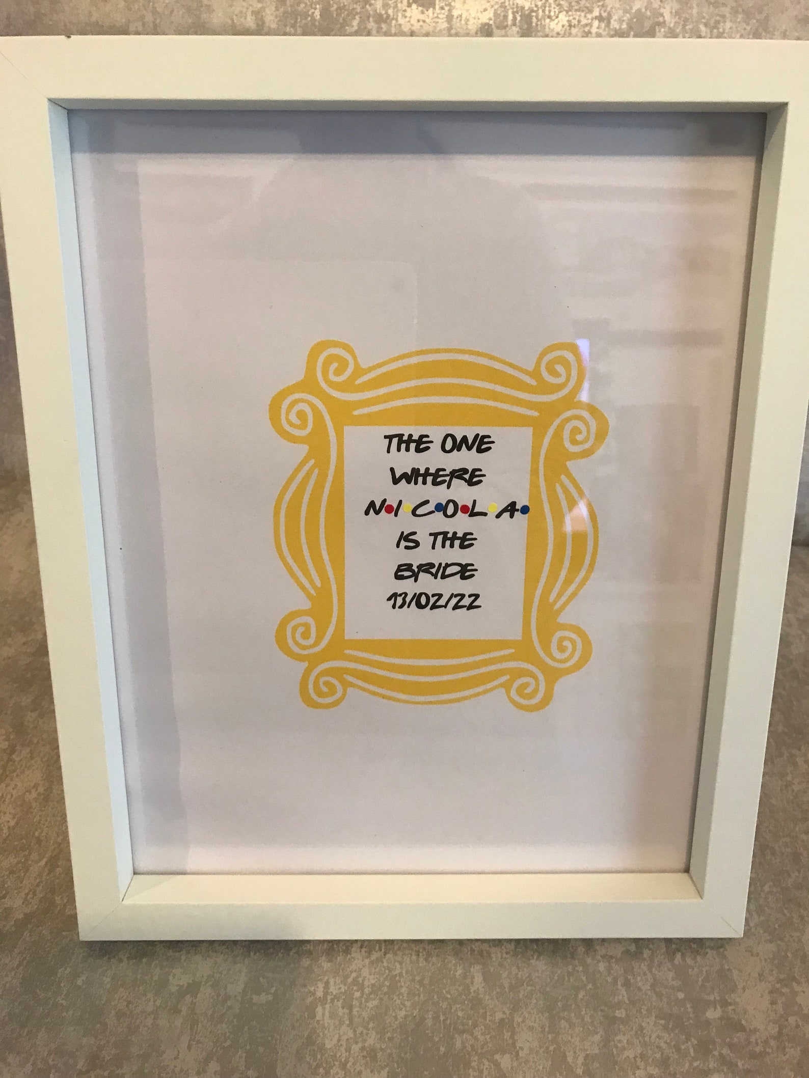 Hen Party Frame Hen Party Guest Frame Friends Themed Hen - Etsy UK