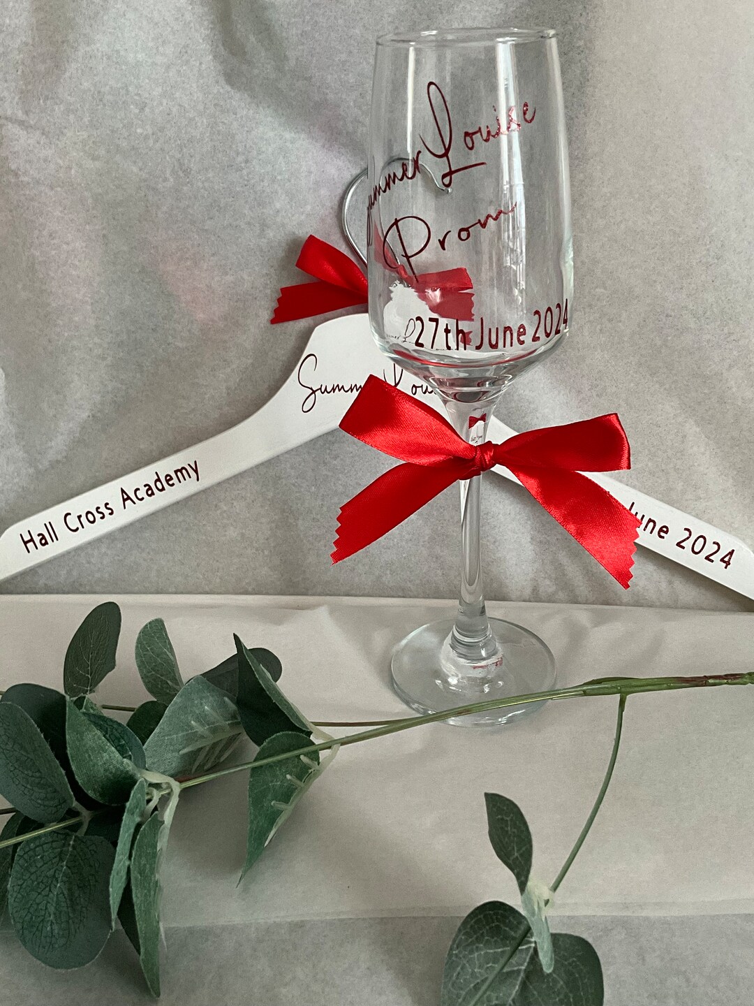 School Prom Things, Prosecco and Coat Hanger for Prom Night, Gifts for ...