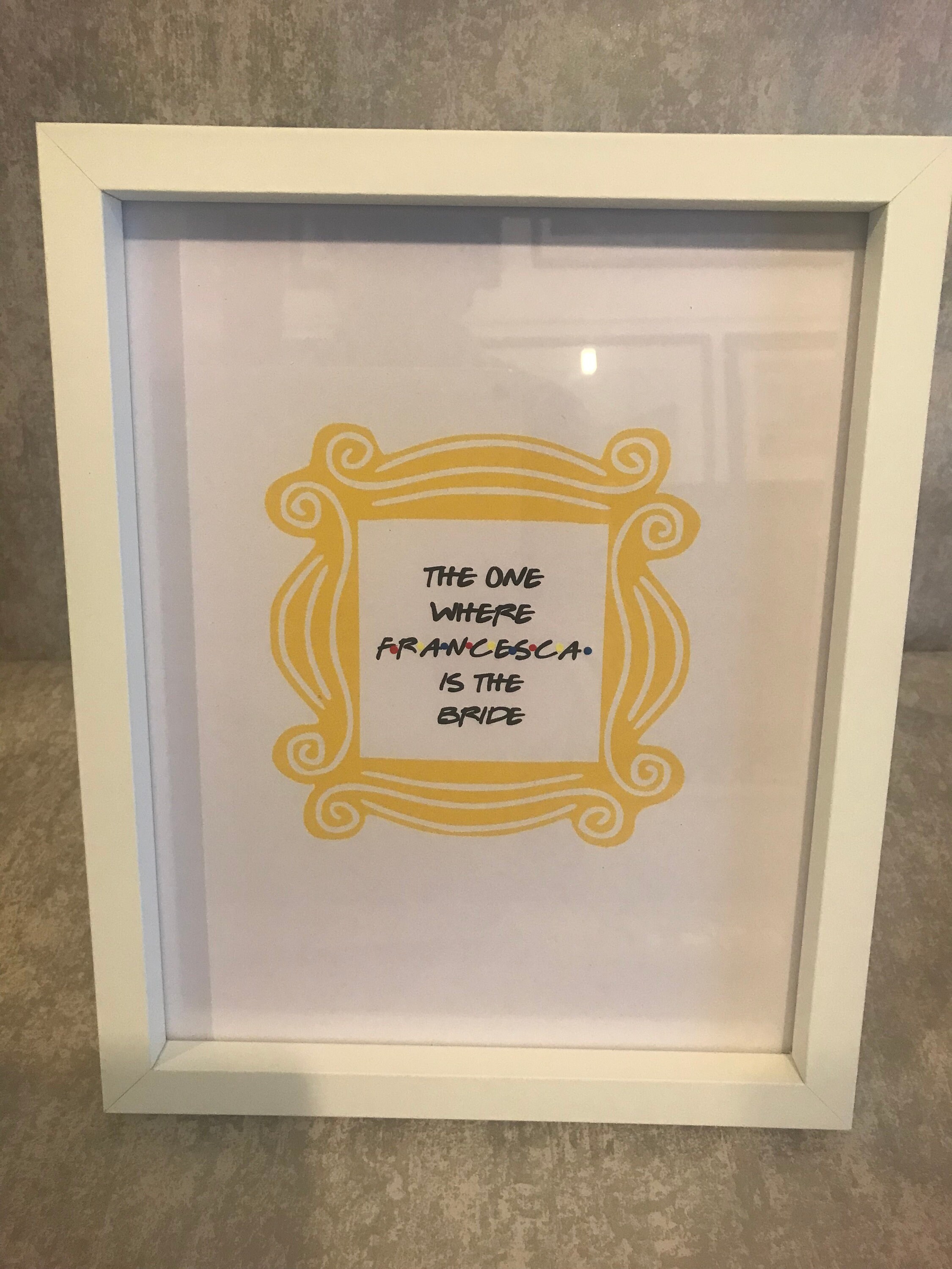 Hen Party Frame Hen Party Guest Frame Friends Themed Hen - Etsy UK