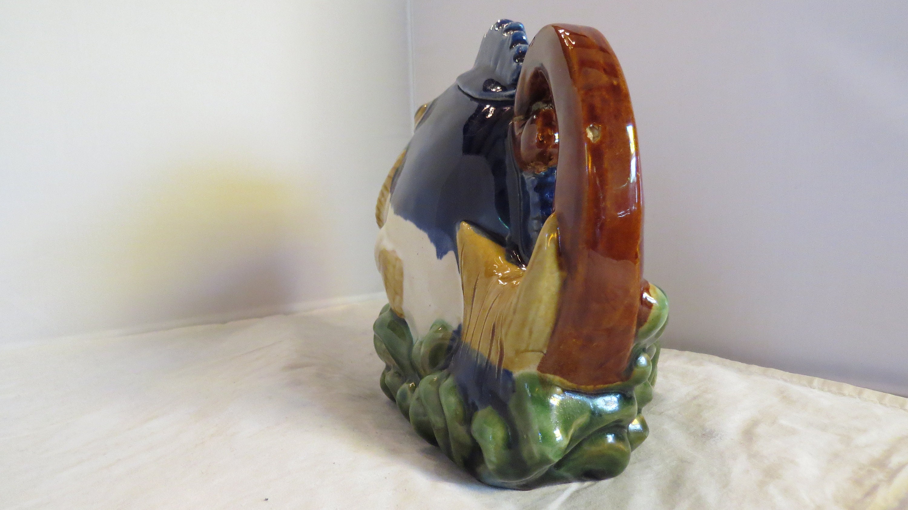 Vintage Henriksen Imports Ceramic Fish Teapot, Fish Teapot, Japanese ...