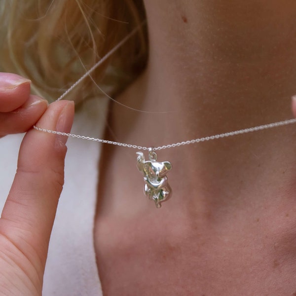 Koala Necklace - Etsy