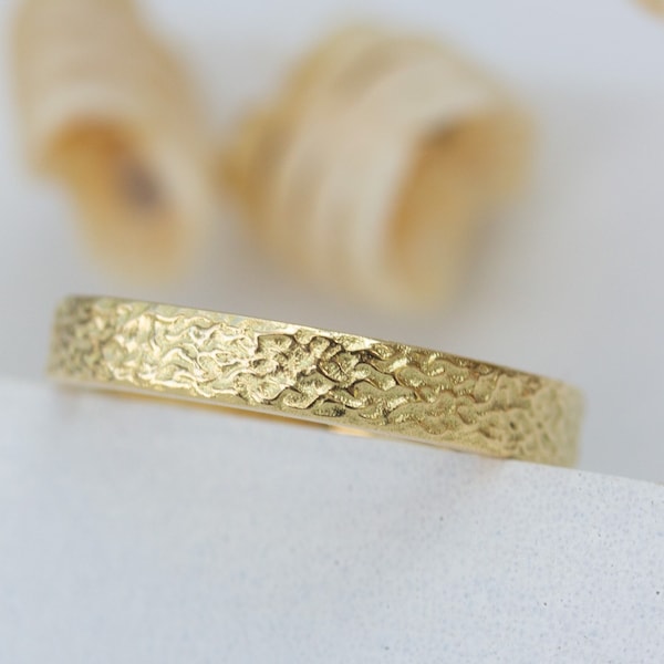 Wave Wedding Bands - Etsy