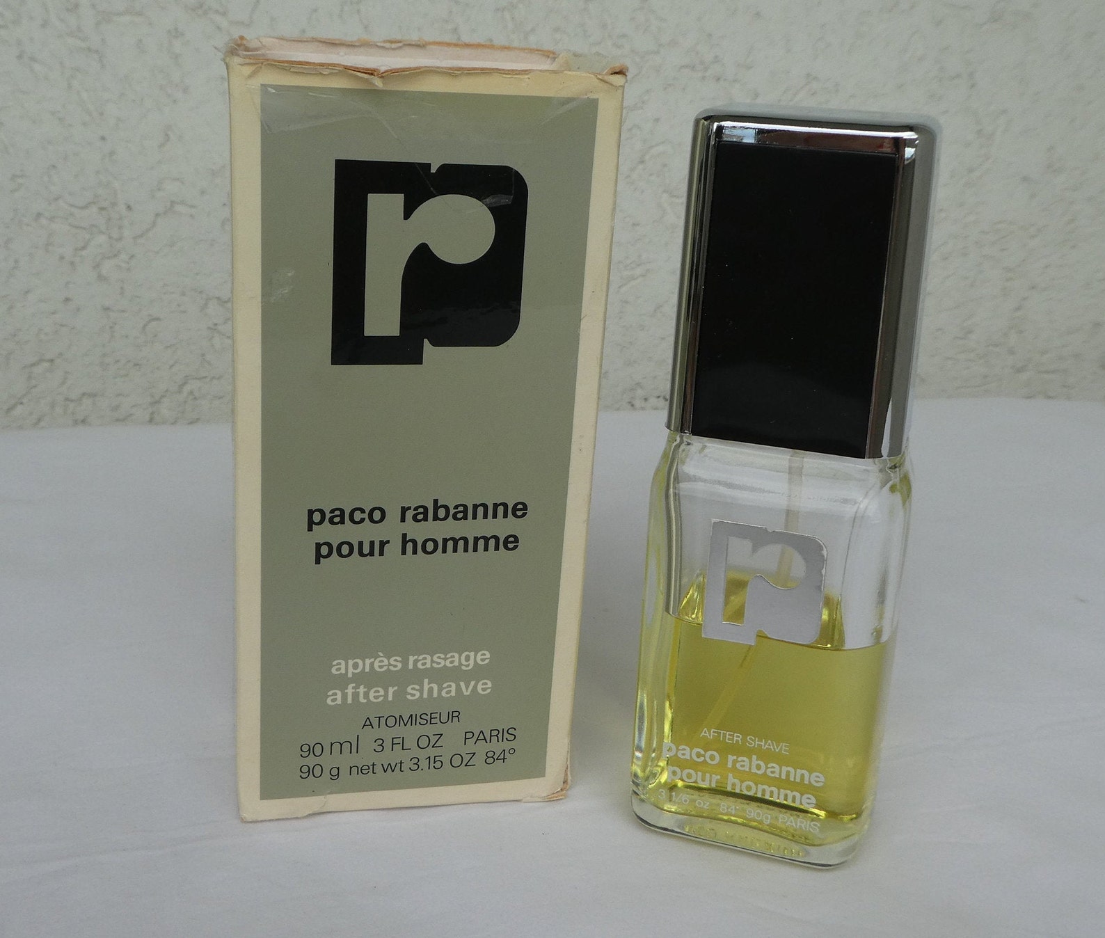 PACO RABANNE R Pour Homme After Shave 1973 Vintage - Etsy