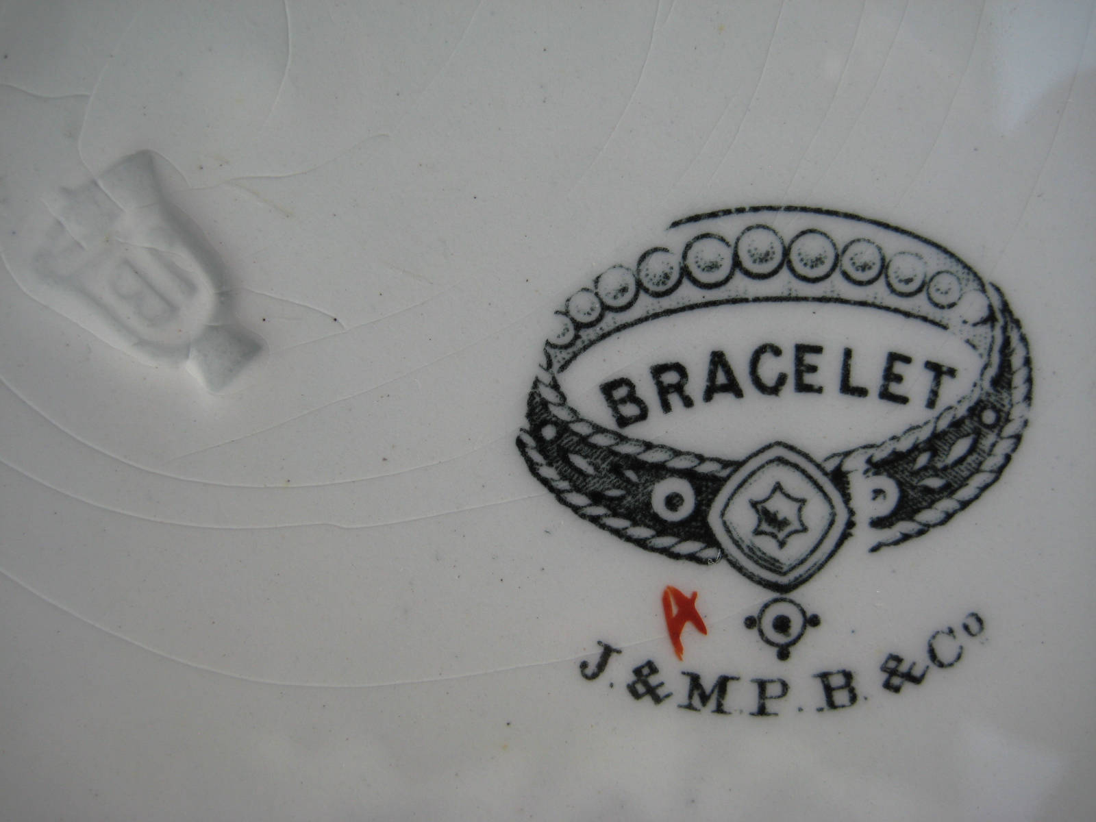 Antique Scottish Plate J & MP Bell and Co. Glasgow Scotland | Etsy