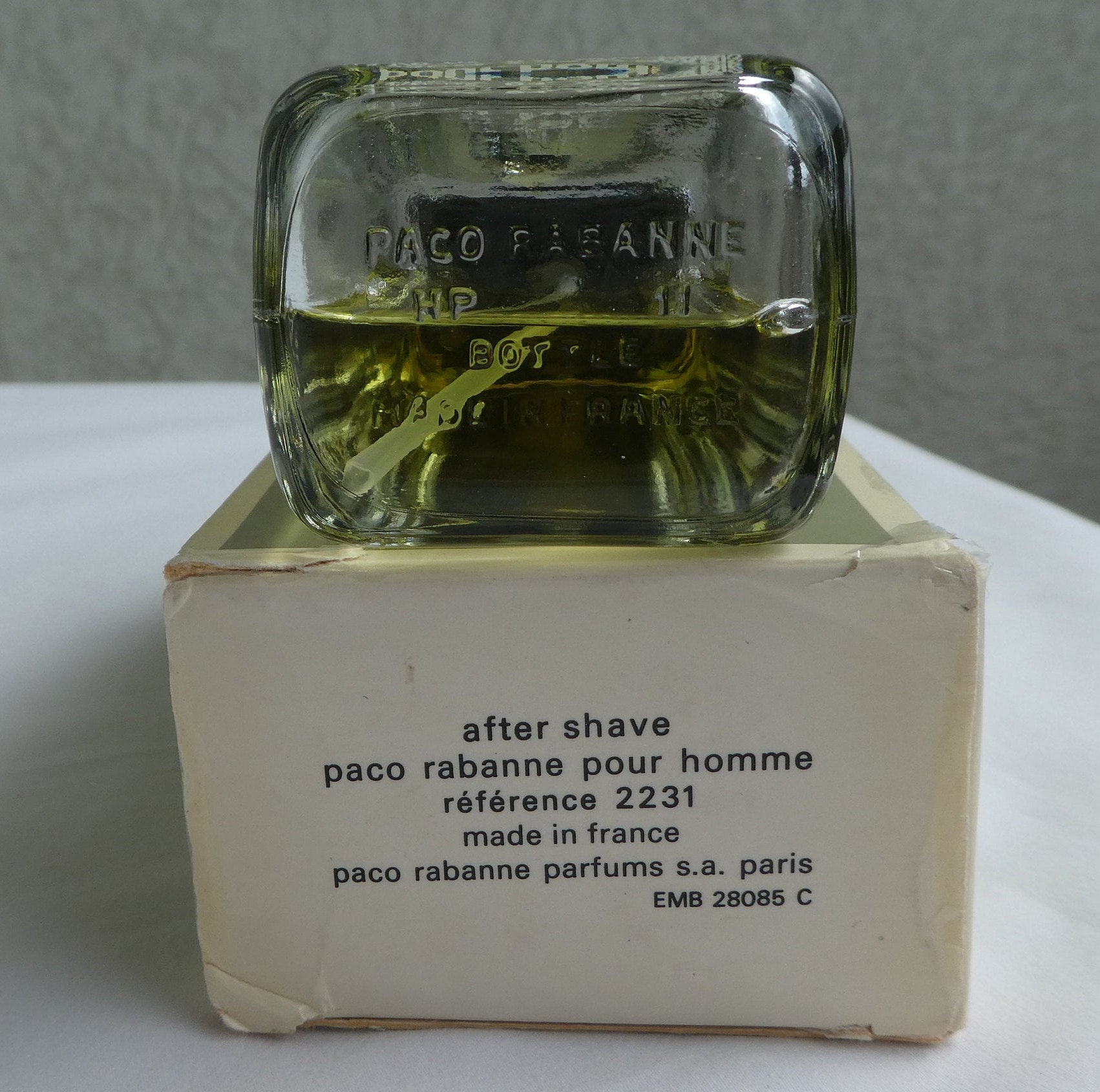 PACO RABANNE R Pour Homme After Shave 1973 Vintage Discontinued Mens ...