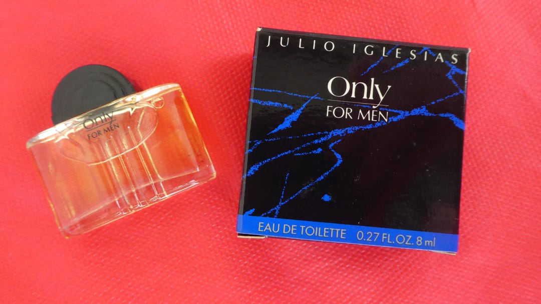 JULIO IGLESIAS Only for Men, 1991, Mas Cosmetics – Miniature Eau De ...