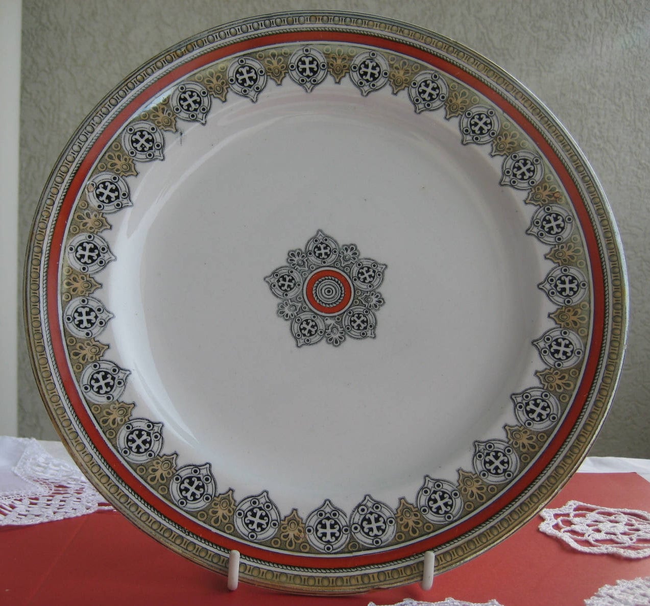 Antique Scottish Plate J & MP Bell and Co. Glasgow Scotland | Etsy