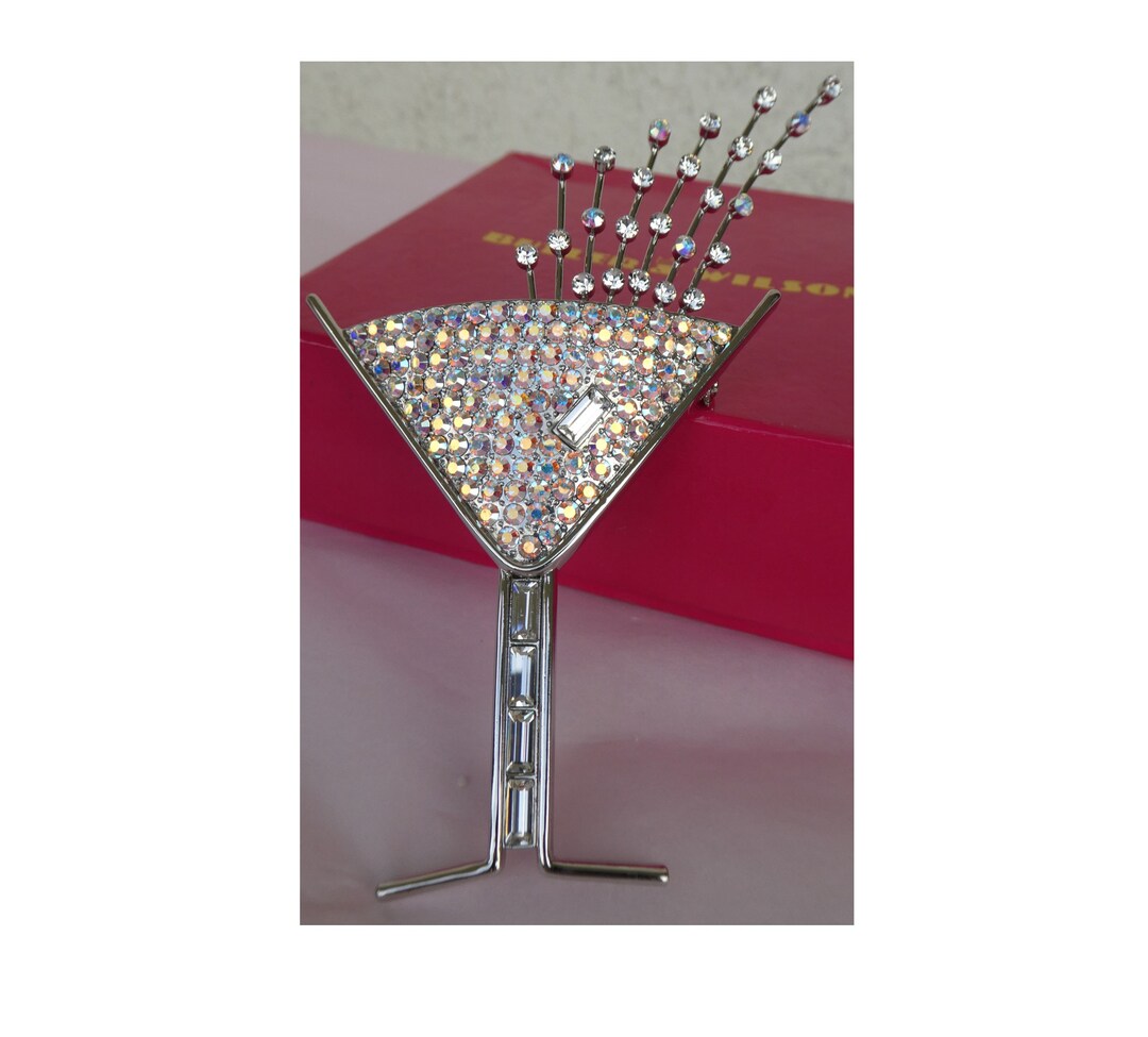 BUTLER & WILSON 1980's Iconic Champagne Brooch in Original - Etsy