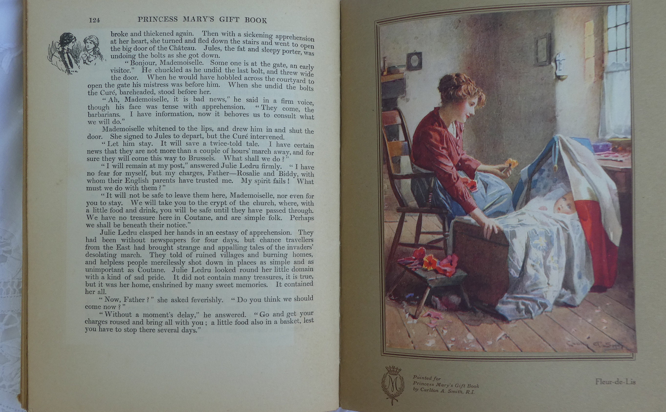 Antique 1914 PRINCESS MARY'S Gift Book Hodder & | Etsy