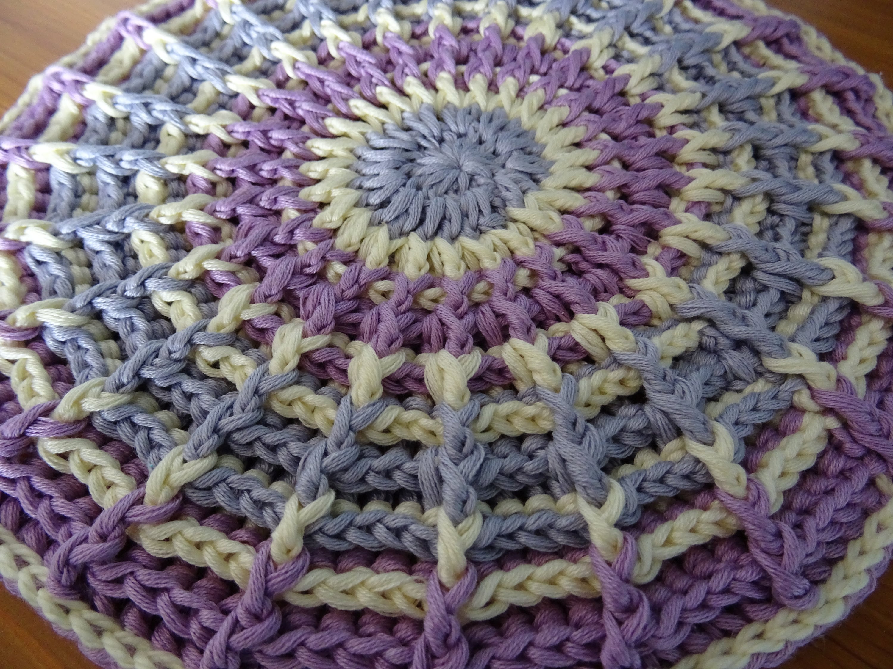 Padded Trivet Hot Pad UK Crochet Pattern | Etsy