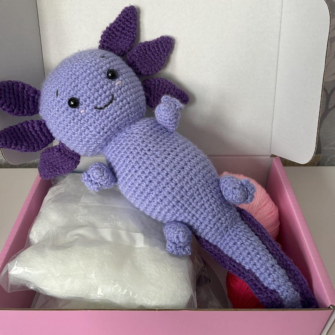 Axolotl Crochet Kit - Etsy