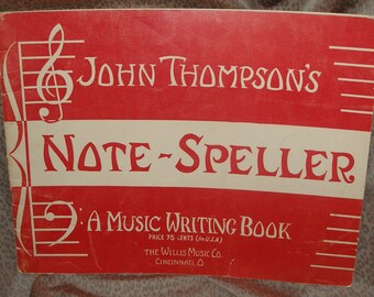 Music Writing Book - Etsy