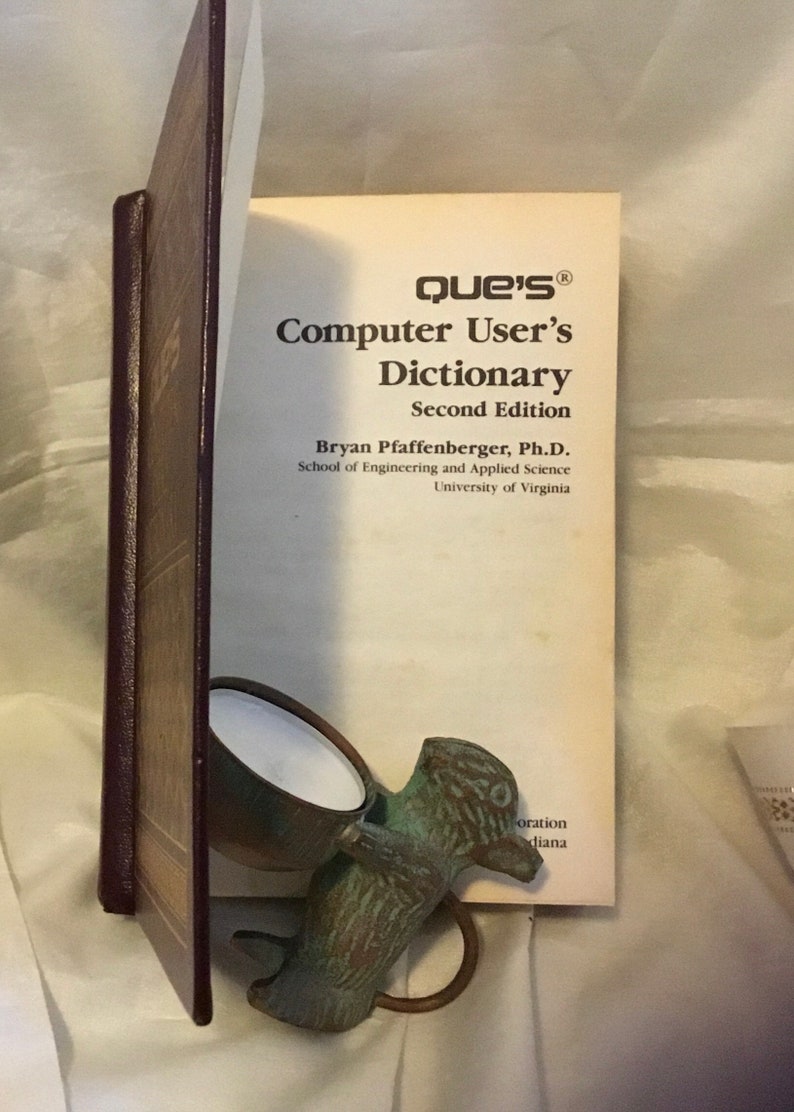 QUE'S COMPUTER Users DICTIONARY - Etsy