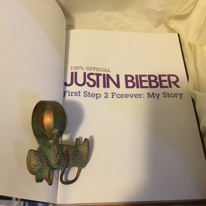 JUSTIN BIEBER 100% Official/first Step 2 Forever: My Story/harper Collins First US Edition 2010 ...