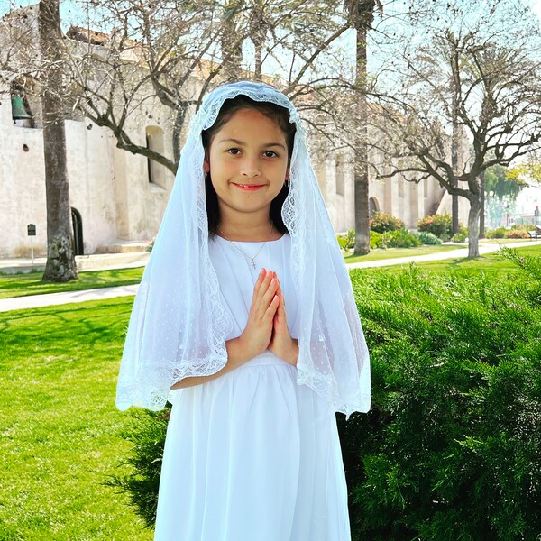 Communion Veil - Etsy