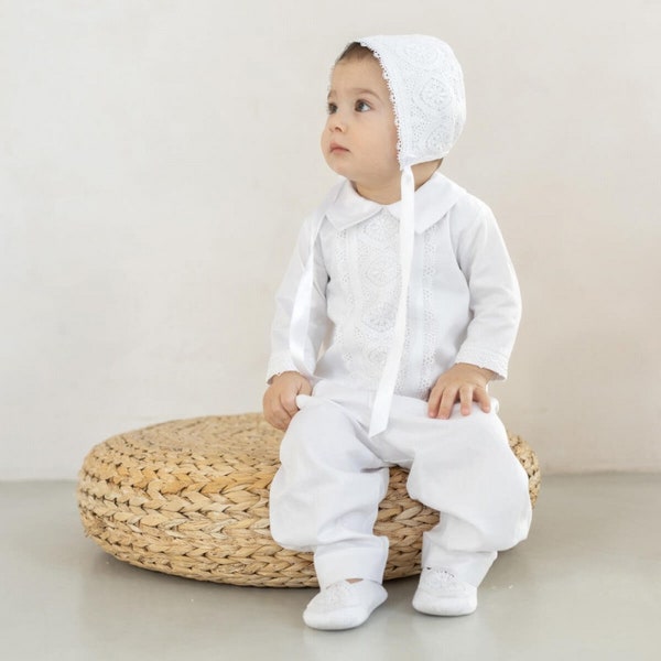 Boys Baptism Outfit - Etsy