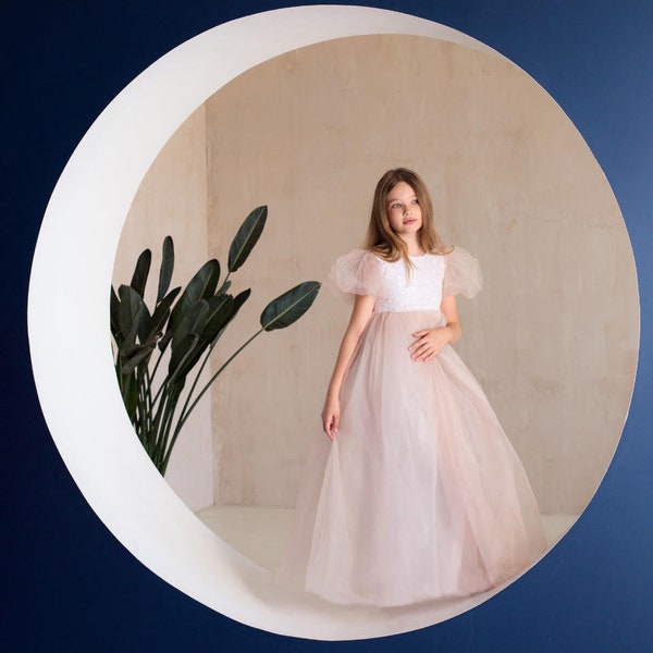 Satin Flower Girl Etsy