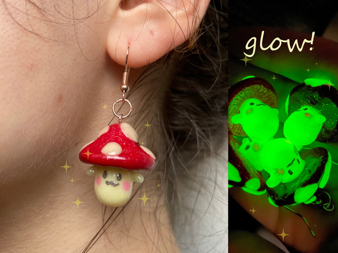 Smiley Spores glow-in-the-dark - Etsy