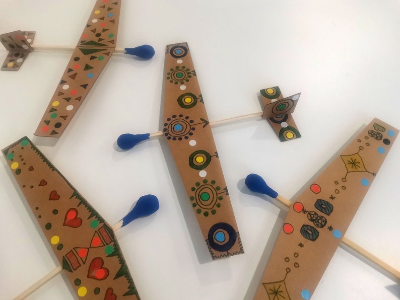 DIY Cardboard Glider Kit for 5 Years Old Kids / Craft for Kids ...