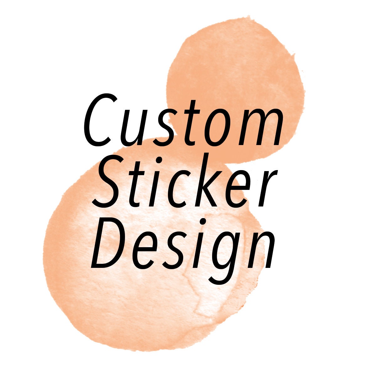 Custom Sticker Design // Custom Design // Branding Design // - Etsy UK