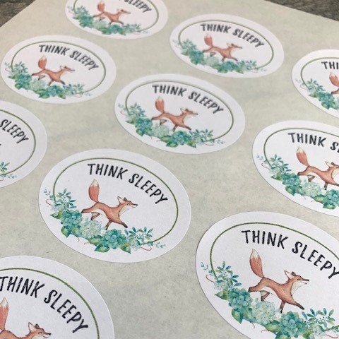 Oval Logo Stickers / Custom Stickers / Logo Stickers / Branded | Etsy