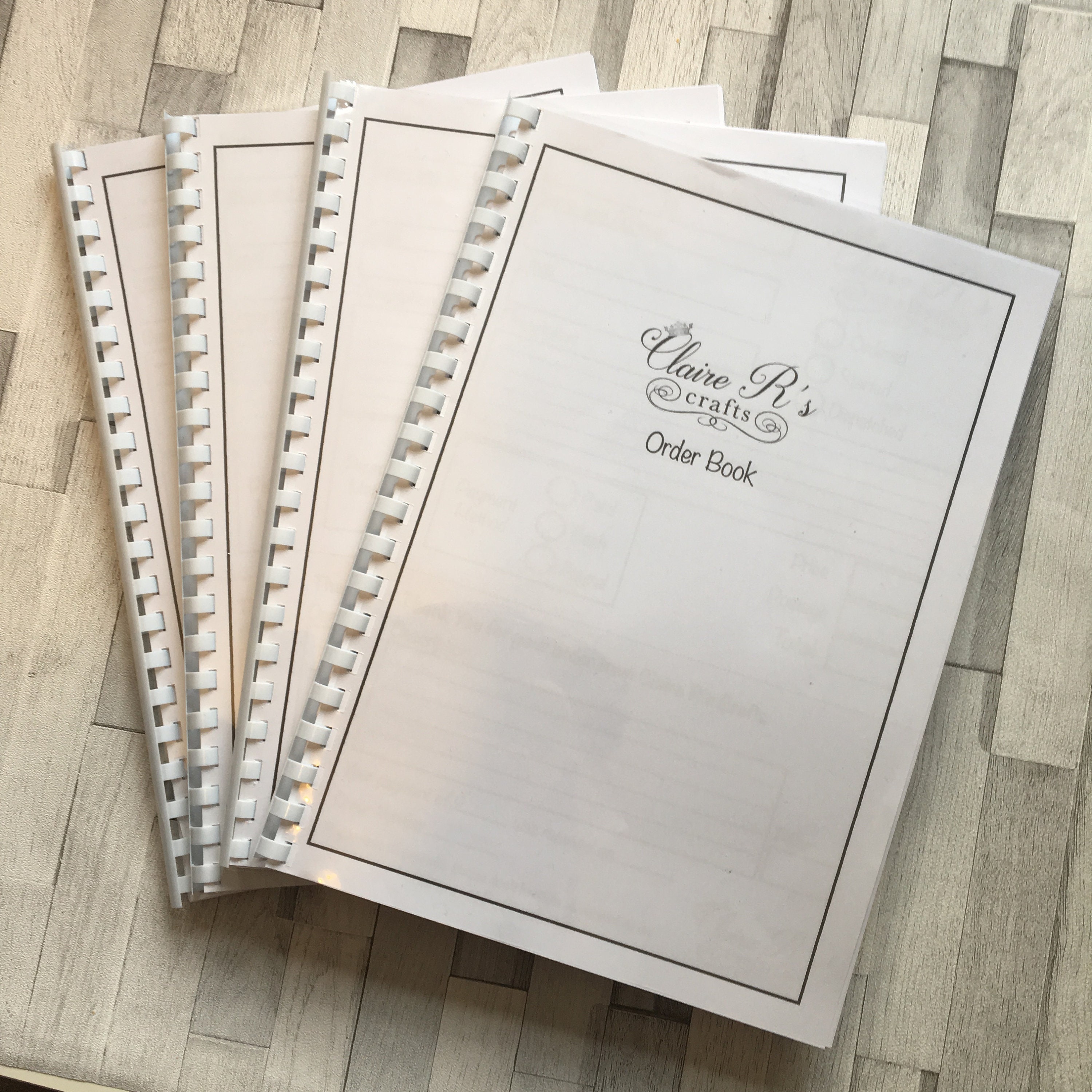 Order Book // Customised Order Book // Business Order Book // - Etsy UK
