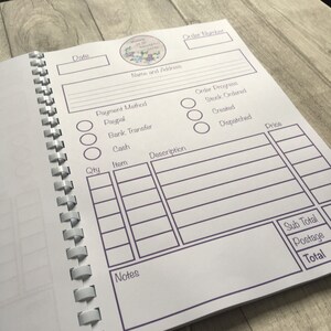 Order Book // Customised Order Book // Business Order Book // Order ...