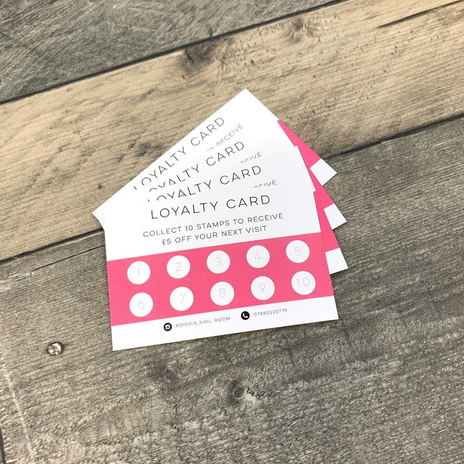 Loyalty Cards / Customer Loyalty Cards / Reward Cards / | Etsy UK