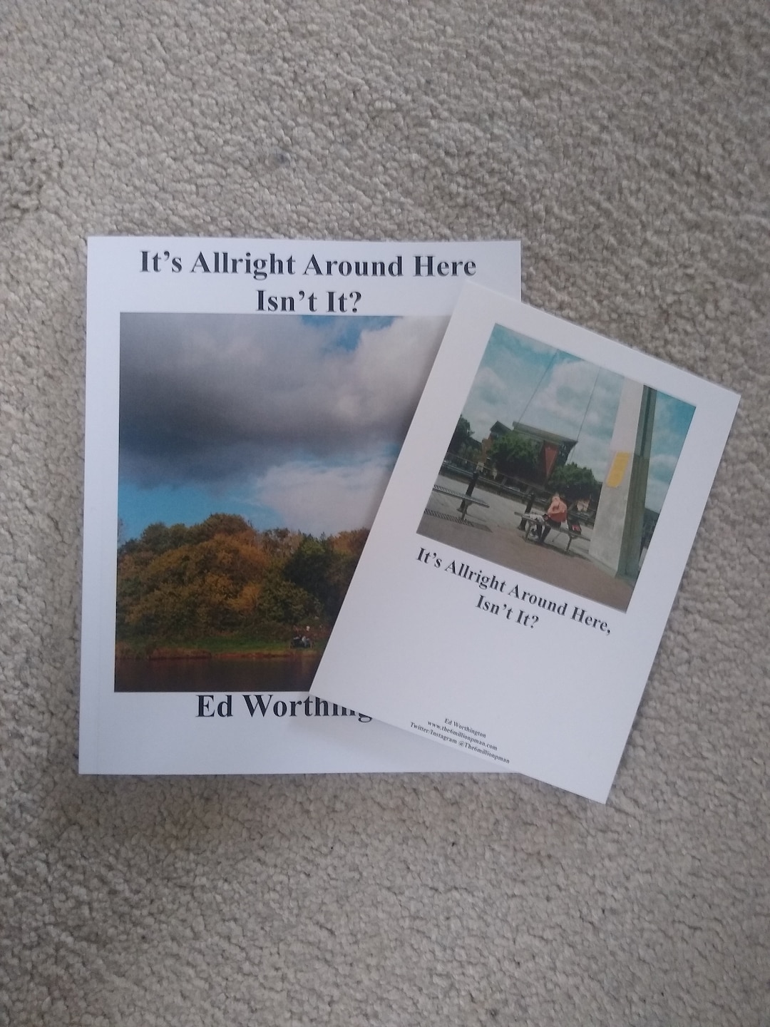 Photobook it's Allright Around Here, Isn't It by Ed Worthington - Etsy