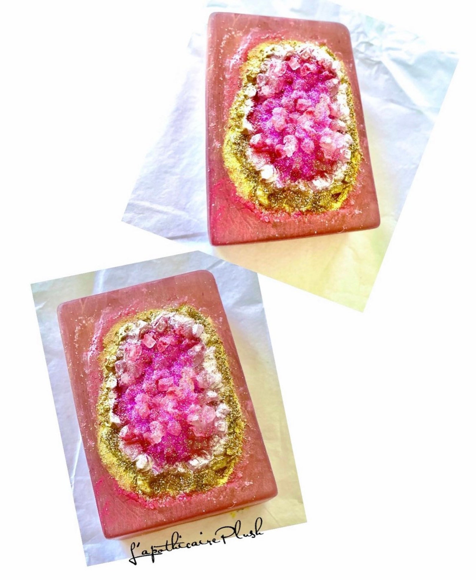 Geode Soap Gemstone Soap Gift Soap Luxury Soap Gem Stone - Etsy