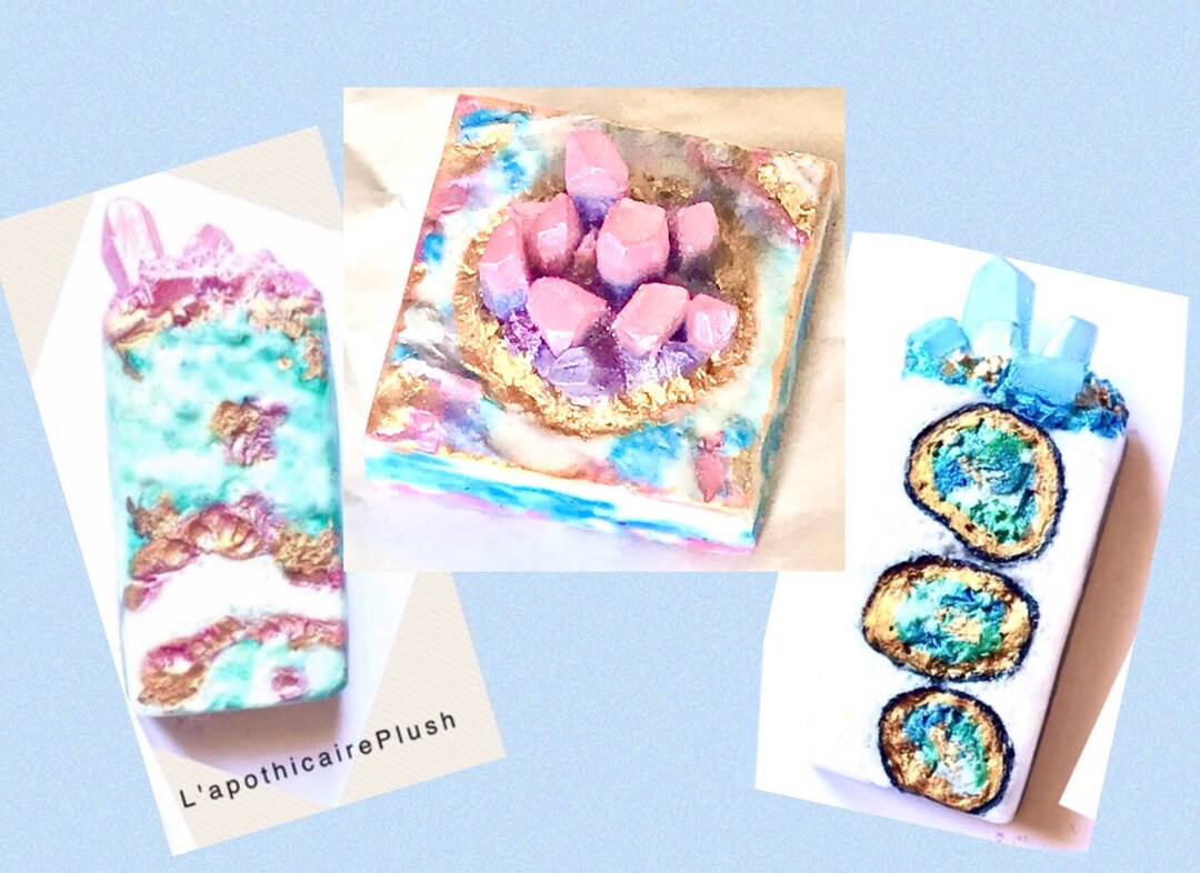 Gemstone Soap, Jewel Soap, Geode Soap, Soap Gemstone, Favors, Gem Soap ...