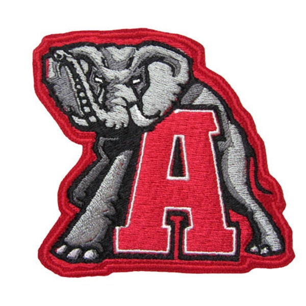 Alabama Crimson Tide Iron on Patches - Etsy