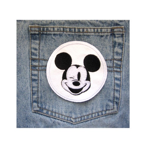 Mickey Patches Iron On Mickey Patches Mickey Patches Iron on - Etsy