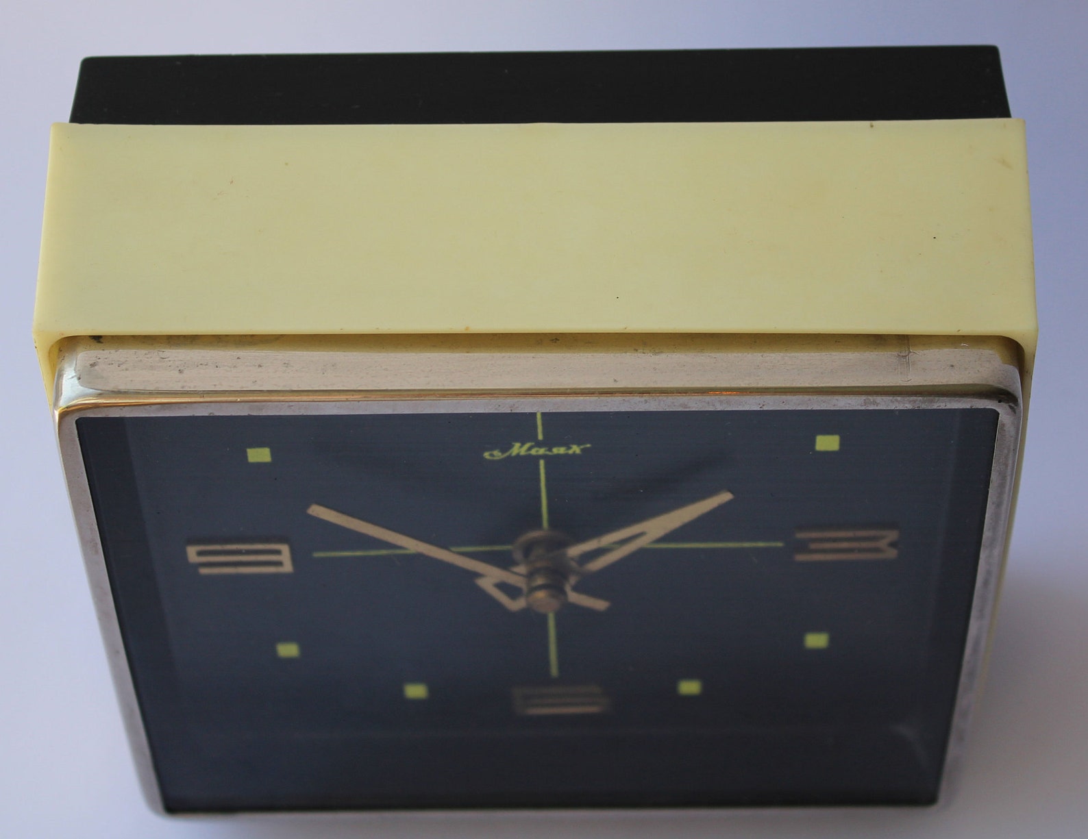 Rare Clock MAYAK. Vintage Desk Clock. Mechanical Clock USSR. Soviet ...