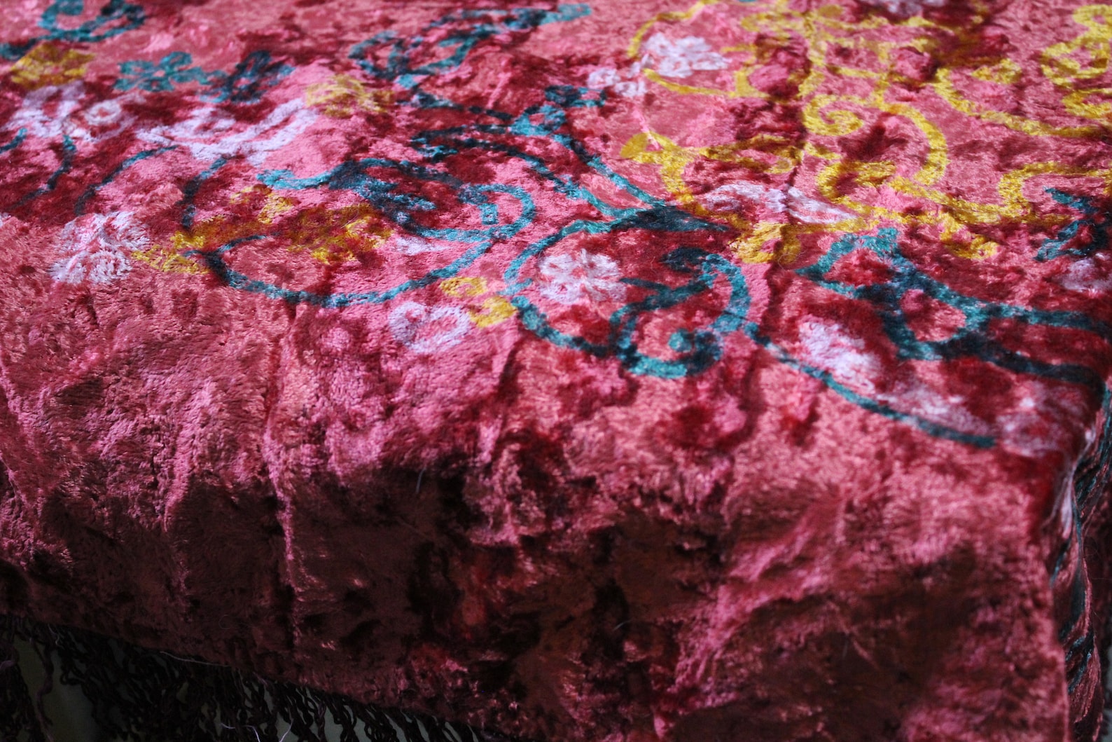 Soviet Plush Tablecloth Vintage Tablecloth Rustic Carpet - Etsy