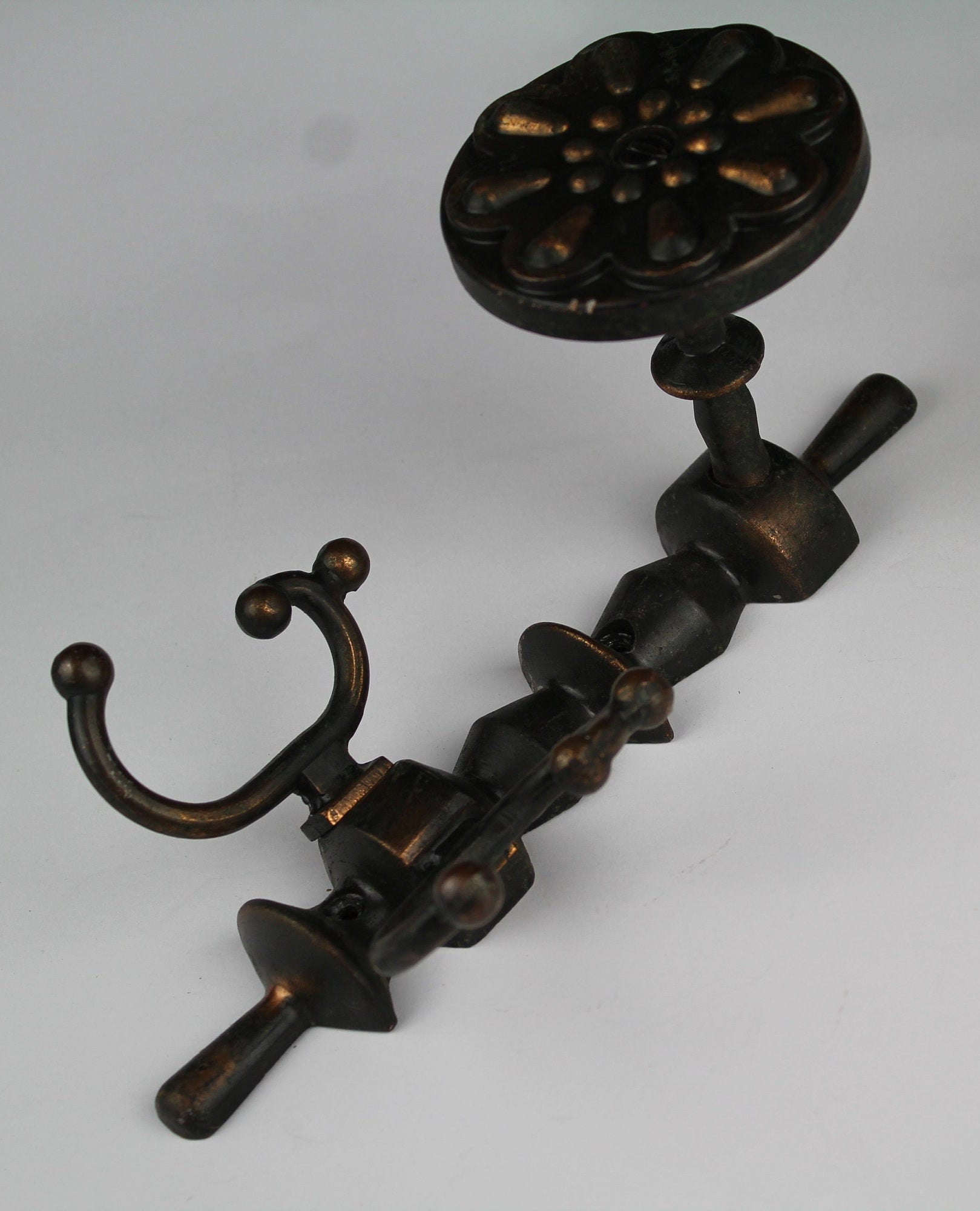 Rare Soviet Triple wall hook. Soviet coat hook. Metal wall | Etsy