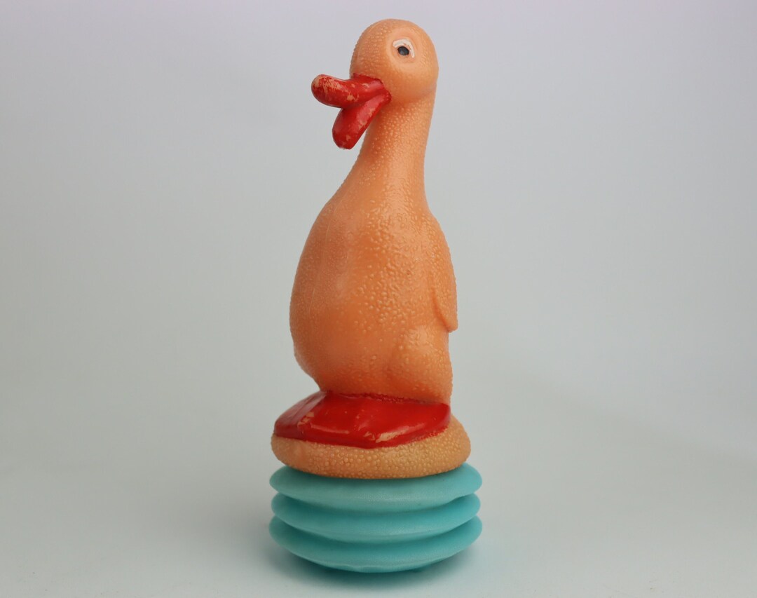 17 Cm Soviet Plastic Duckling. Goose. Duck Toy. Chick. Soviet Toy ...