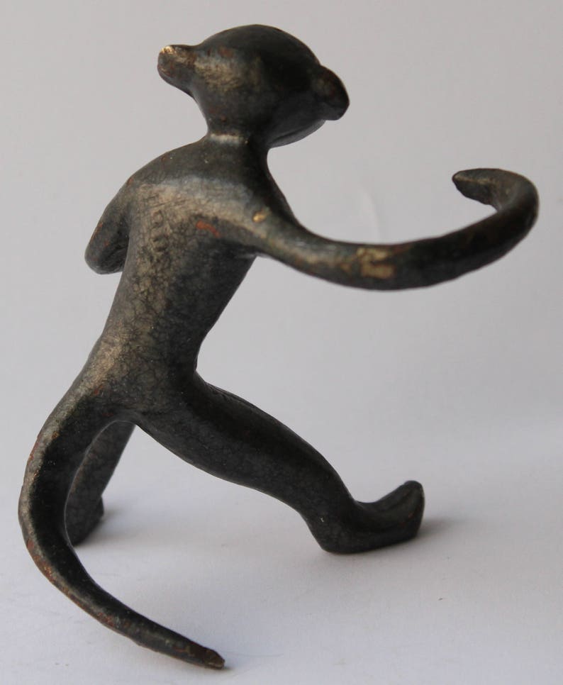Soviet Brass Monkey NIMOR. Figurine Monkey. Vintage Statuette - Etsy