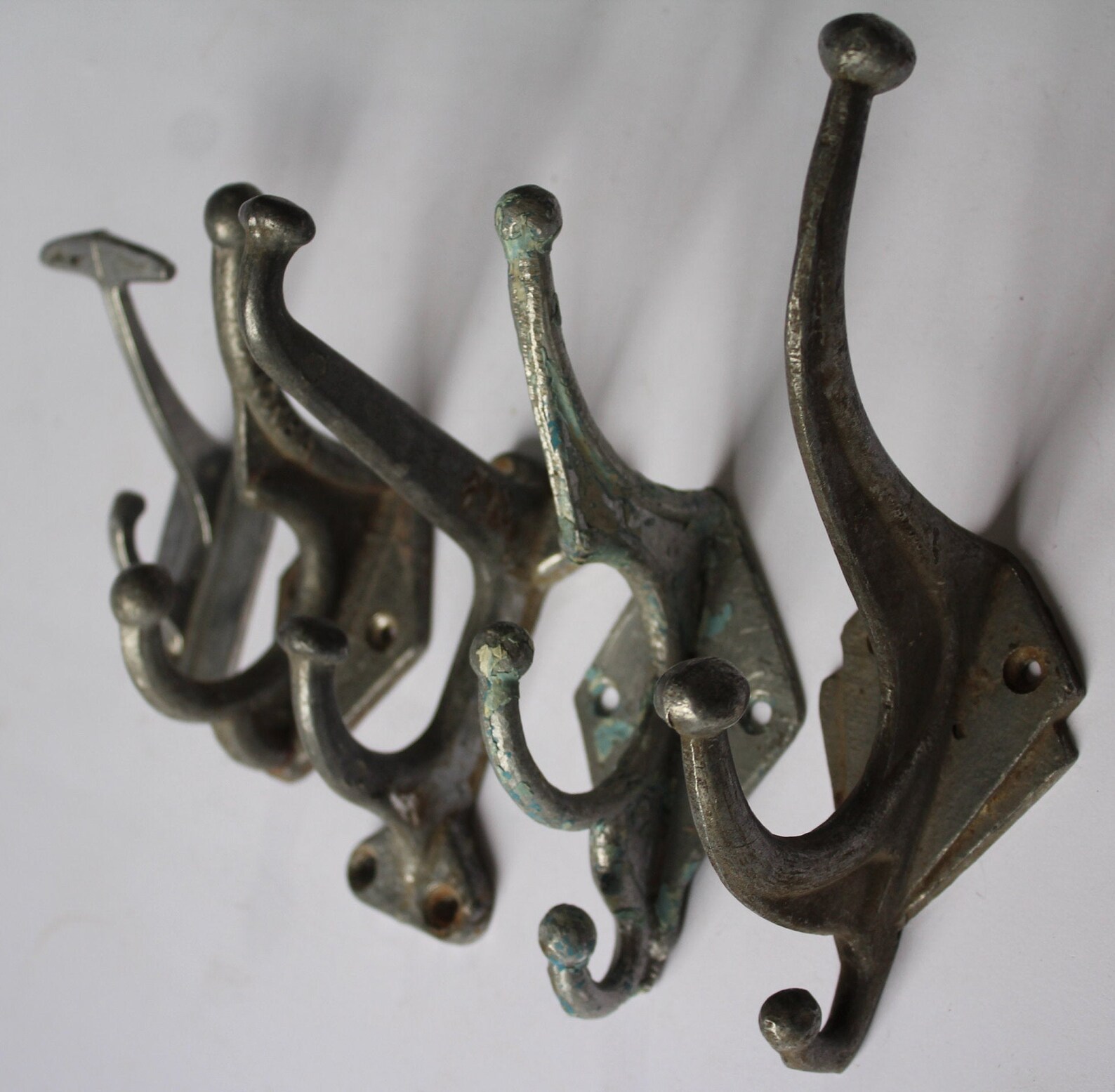 Set of 5 Soviet Wall Hooks. Very Old Hook. Soviet Coat Hook. - Etsy