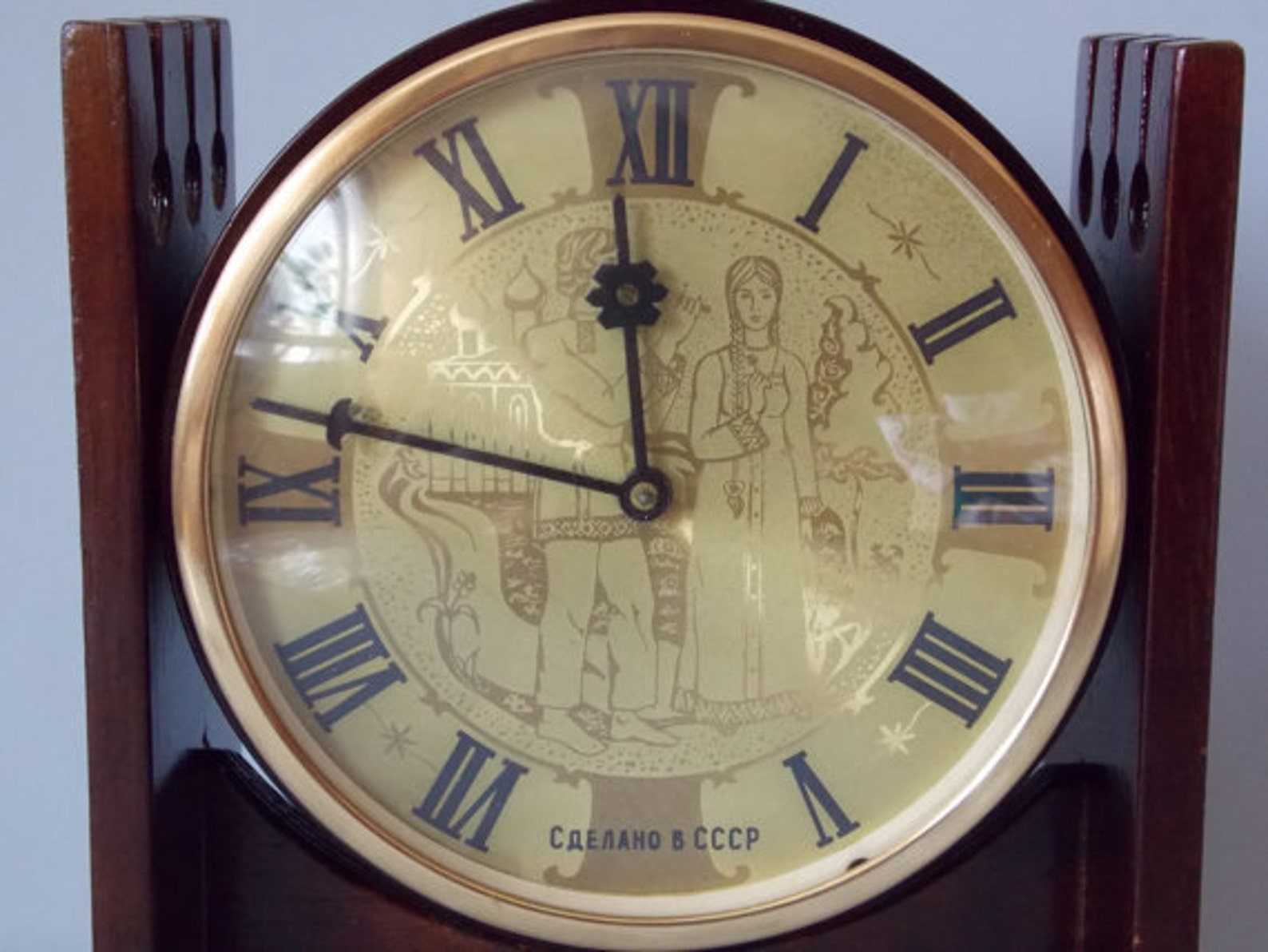 Soviet Mantel Clock VESNA. Desk Clock USSR. Vintage Mechanical | Etsy