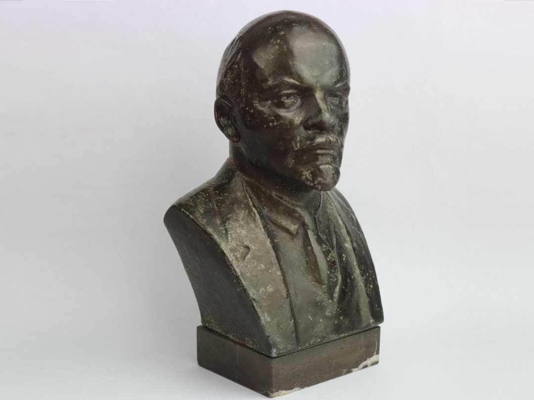 Bust of Lenin. Vintage Desk Souvenir. Memorabilia Soviet Era. - Etsy