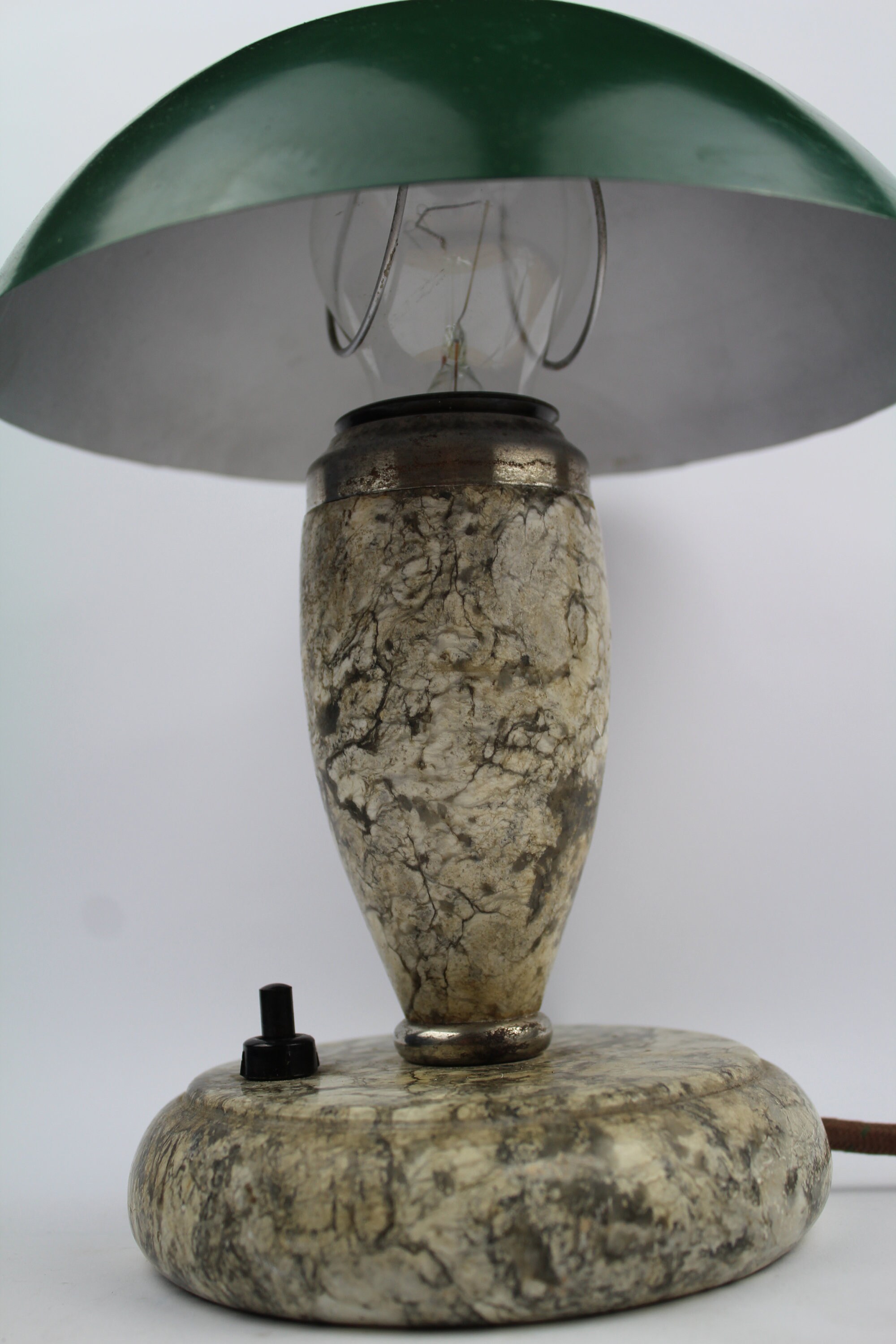 Soviet Desk Lamp With Marble Table Lamp Vintage Desk Lamp | Etsy