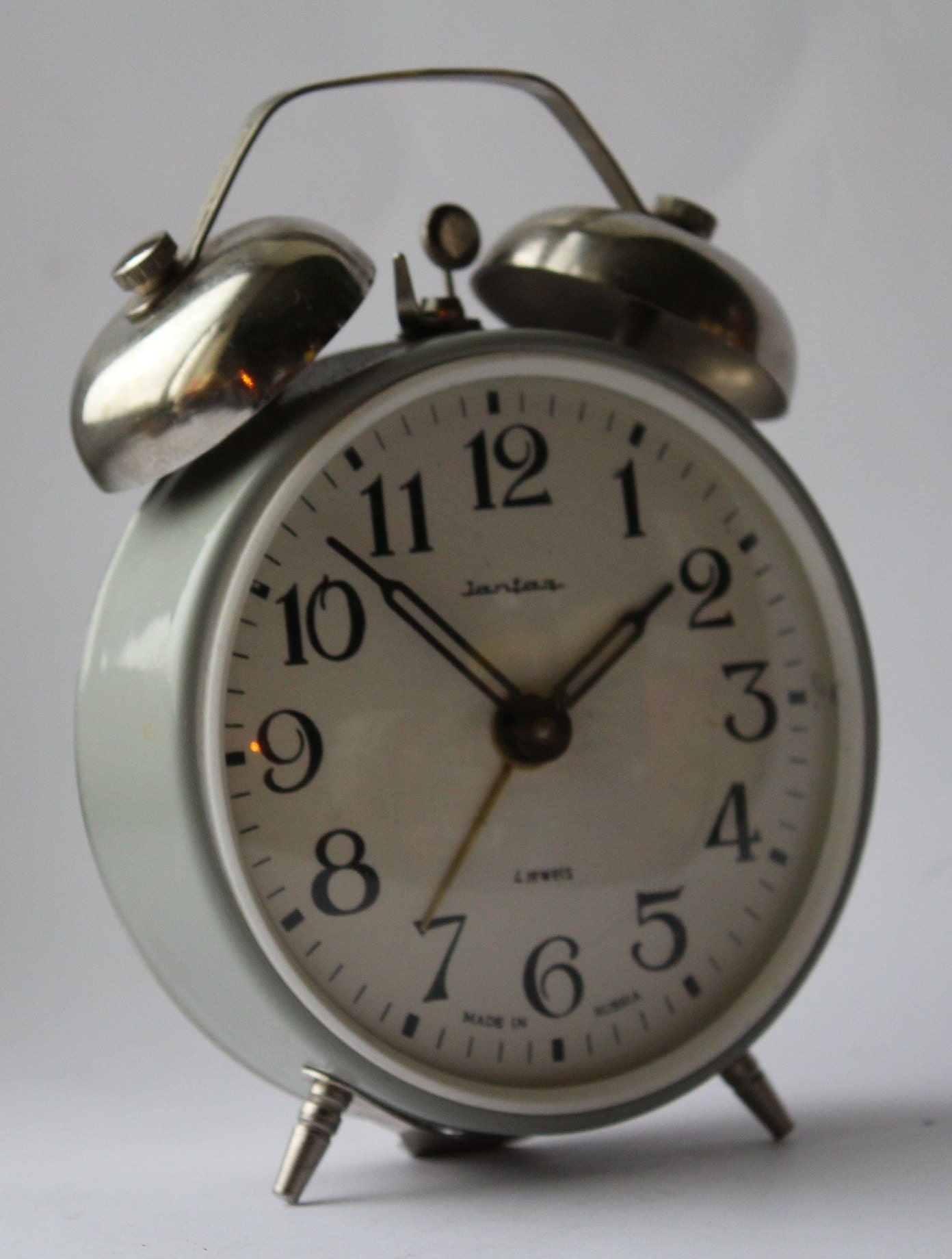 Soviet Alarm Clock Jantar, Vintage Alarm Clock USSR, Soviet Clock ...