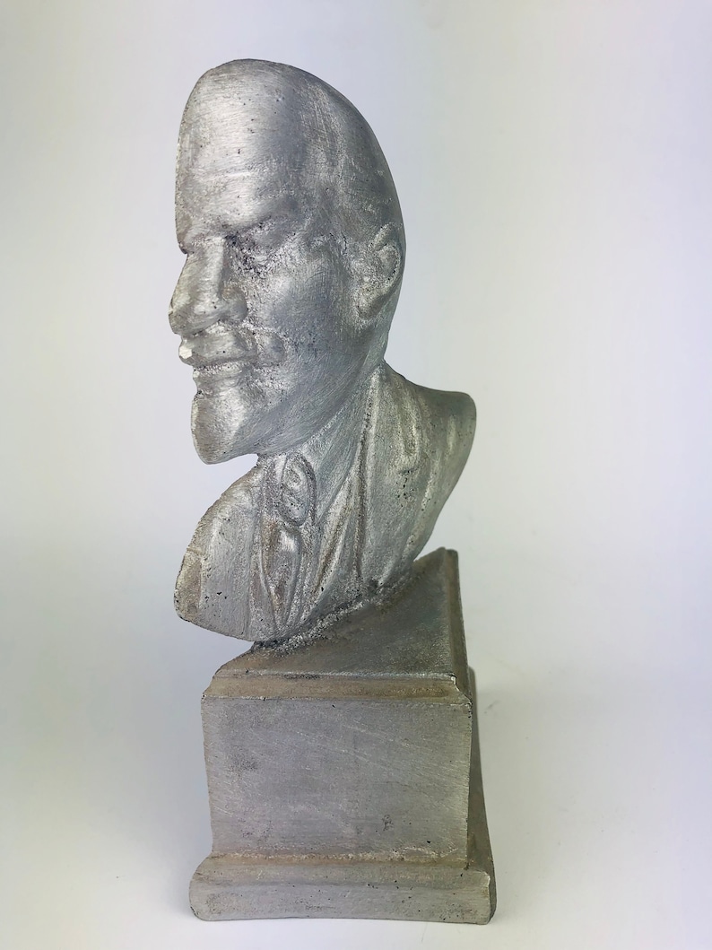 Bust of Lenin. Vintage Desk Souvenir. Memorabilia Soviet Era. Vintage ...