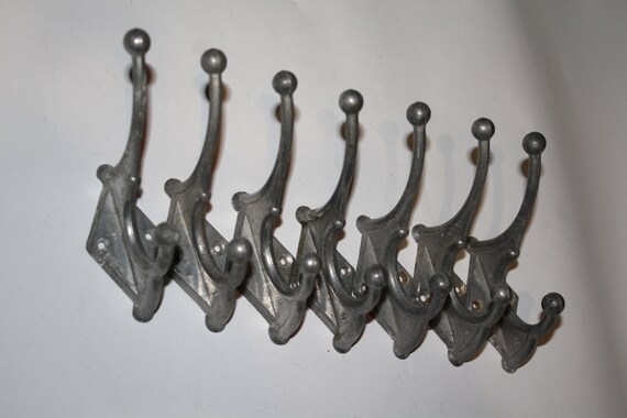Set of 7 Soviet Wall Hooks. Soviet Coat Hook. Metal Wall Hook. - Etsy