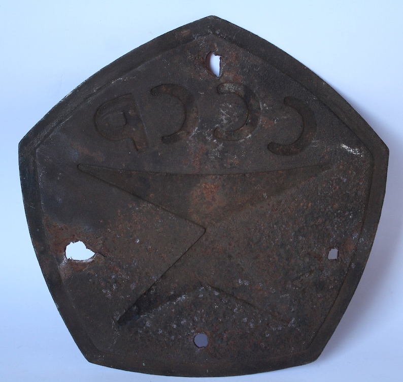 Soviet Sign of the USSR Metal USSR Sign Ussr Quality Mark | Etsy